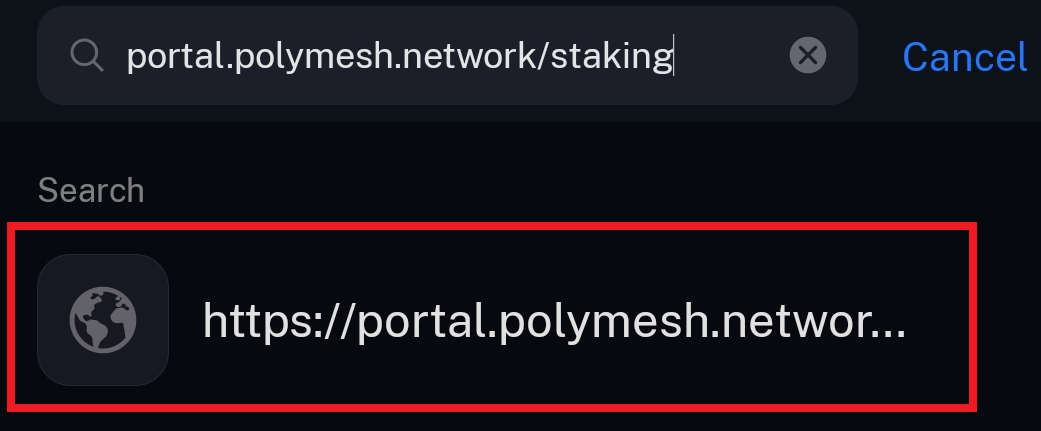 How to stake POLYX with Nova Wallet – Polymesh